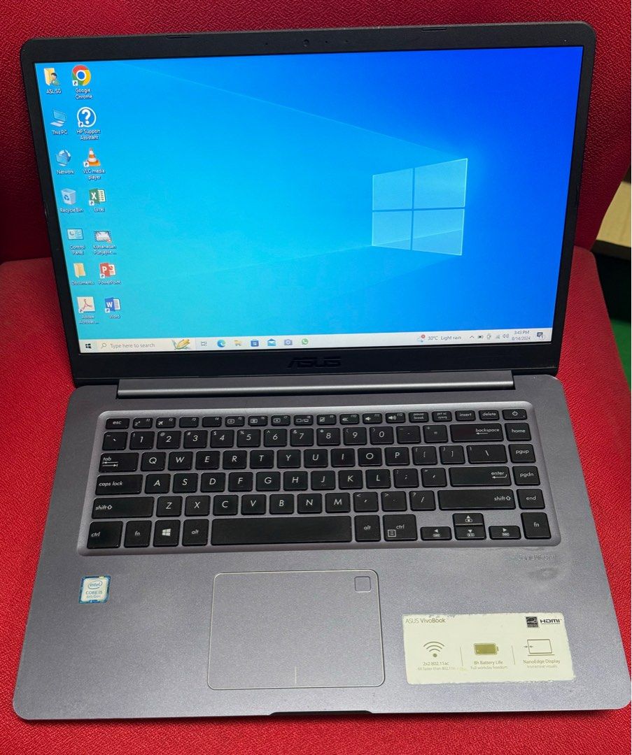 ASUS VivoBook X510U i5-8th gen 8/256gb 15.6 inch, Computers & Tech ...