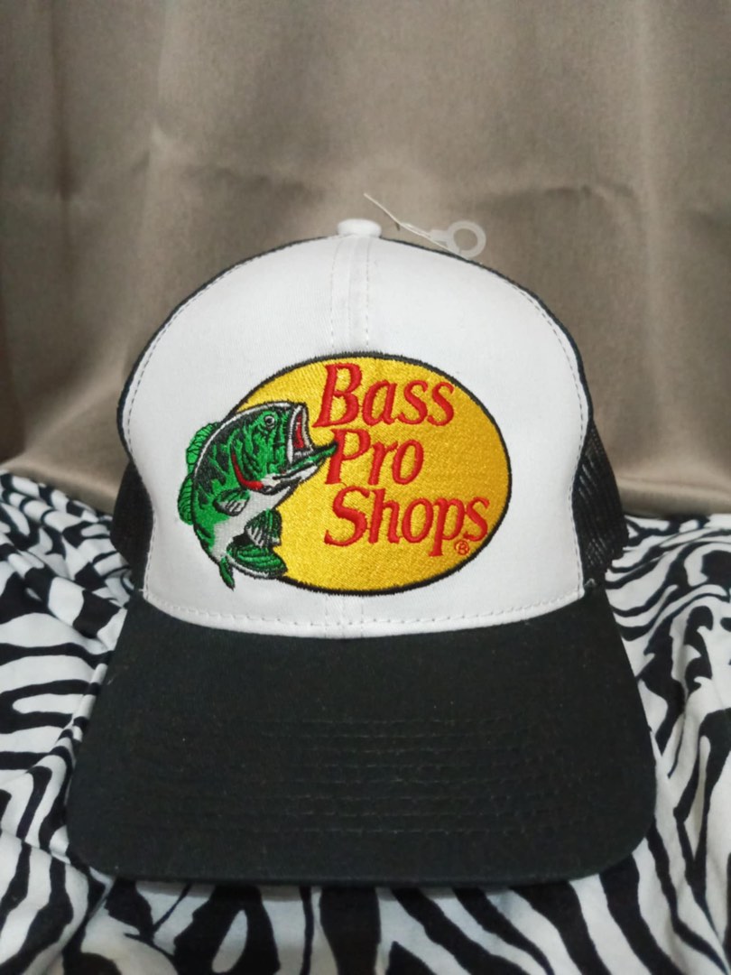 Bass Pro Shops Cap - Embroidered Logo Mesh (1pc left), Men's Fashion ...