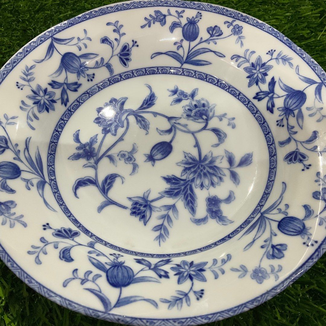C36 Blue Onion Bulb Flower Original Designer Oven to Table to ...
