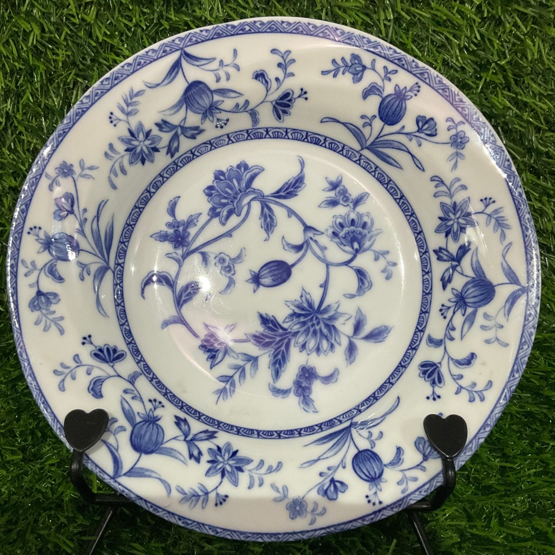 C36 Blue Onion Bulb Flower Original Designer Oven to Table to ...