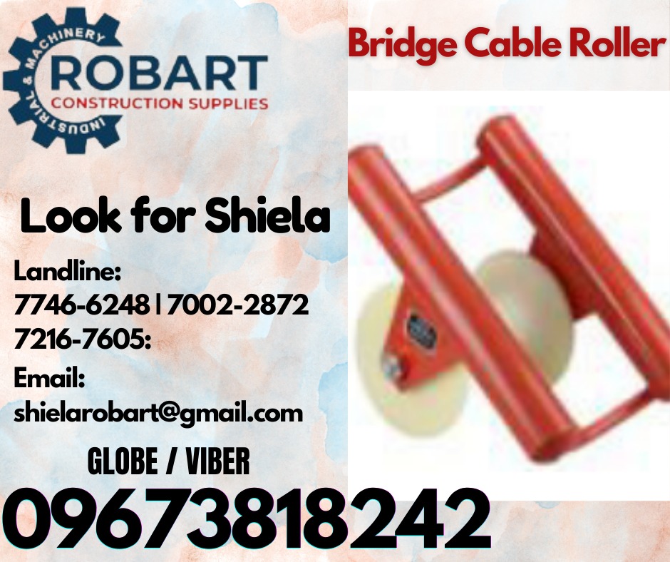 Bridge Cable Roller, Commercial & Industrial, Construction Tools ...