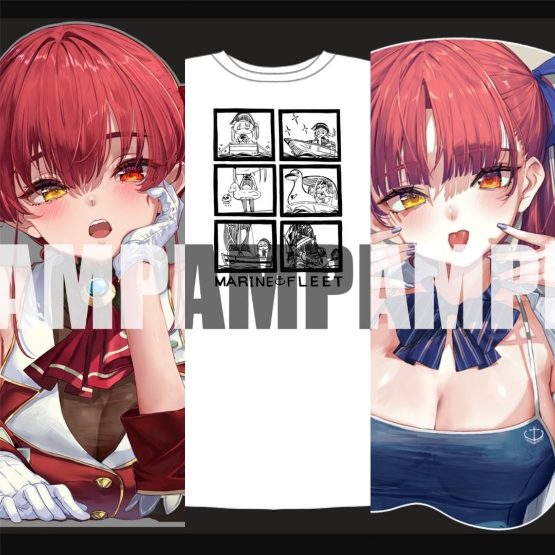 「代購」[C104] hololive 宝鐘マリン 同人周邊 事後通販 (あかさあい / 寶鐘瑪琳 原設擔當), 興趣及遊戲, 收藏品及紀念品, 日本明星 - Carousell