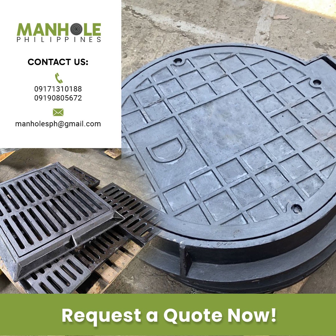 Cast Iron Manhole Frame and Cover , Catch Basins, Commercial ...