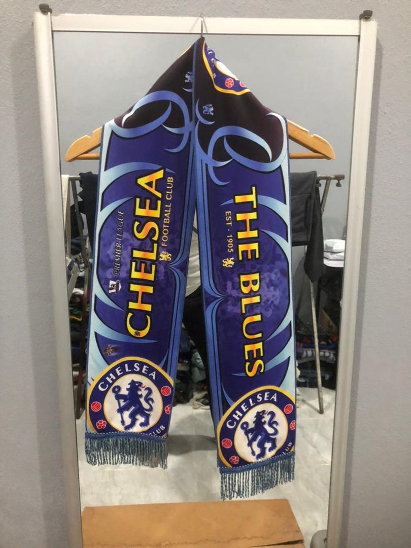 Chelsea FC Scarf / Muffler / Neckwear, Men's Fashion, Activewear on ...