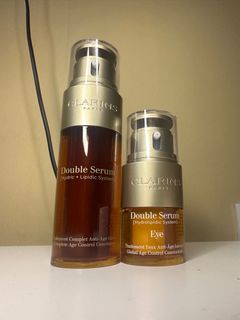 [New] 1 Pcs RM2 Clarins Double Serum Hydric +Lipidic System Complete ...