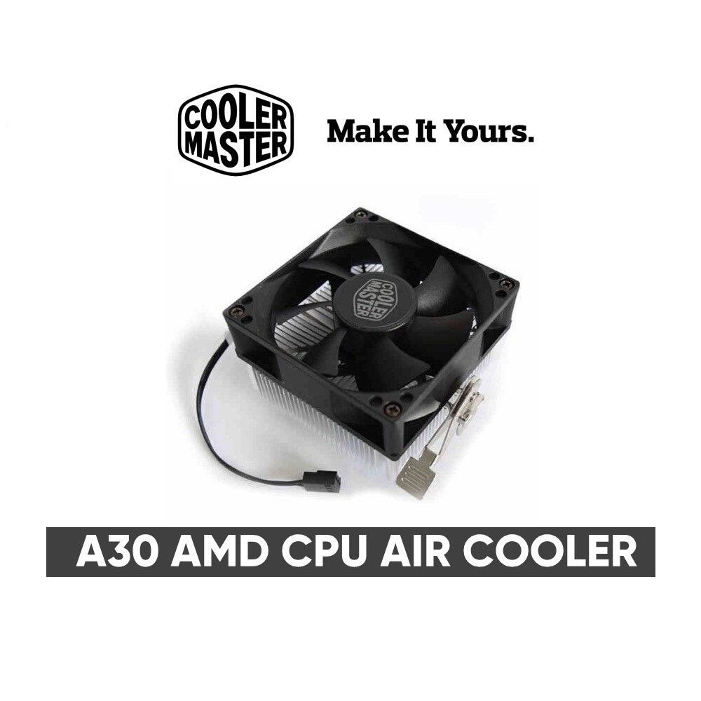 Cooler Master A30 AMD CPU Air Cooler, Computers & Tech, Parts ...