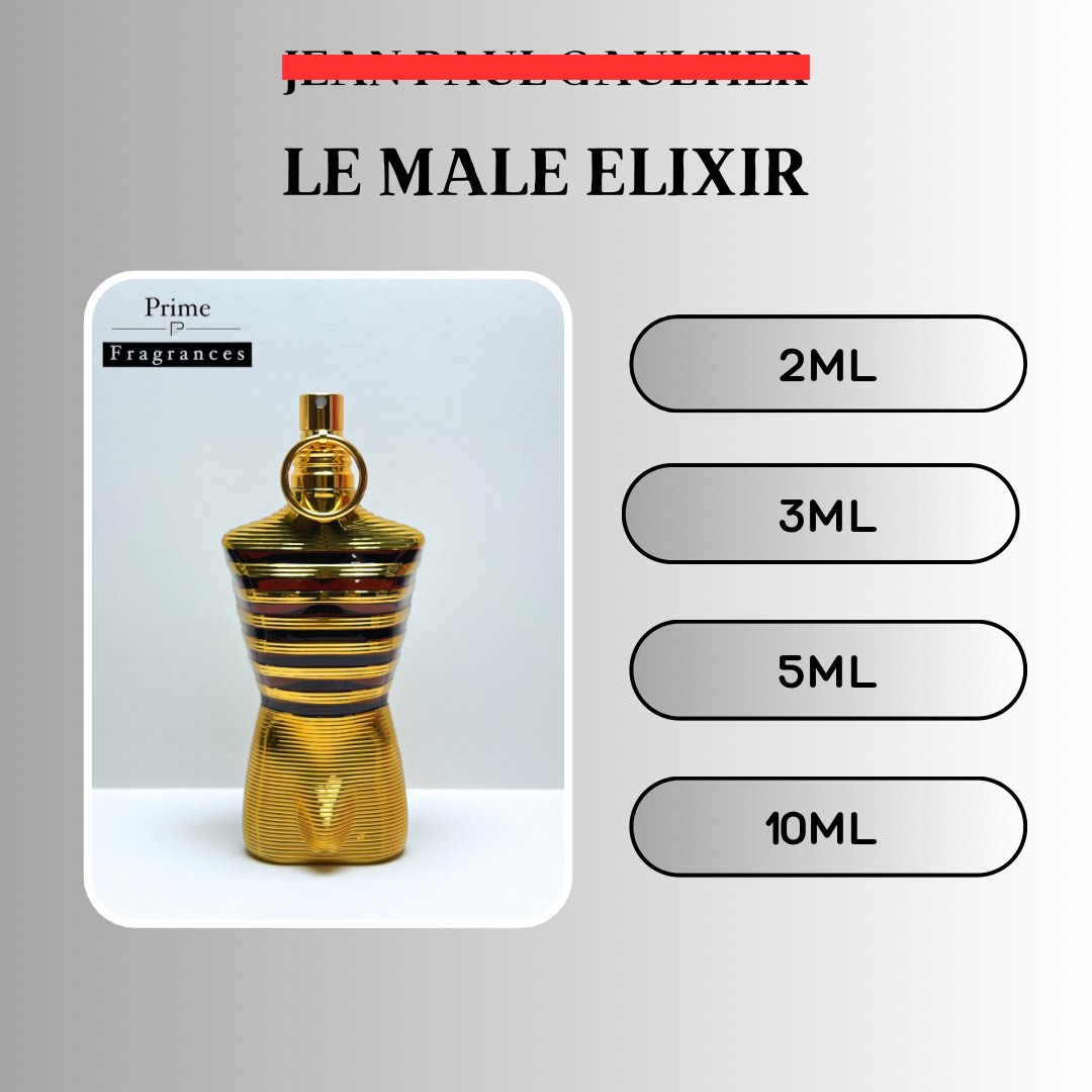 [Decant] JPG LE MALE ELIXIR - NOT FULL BOTTLE, Beauty & Personal Care, Fragrance & Deodorants on ...