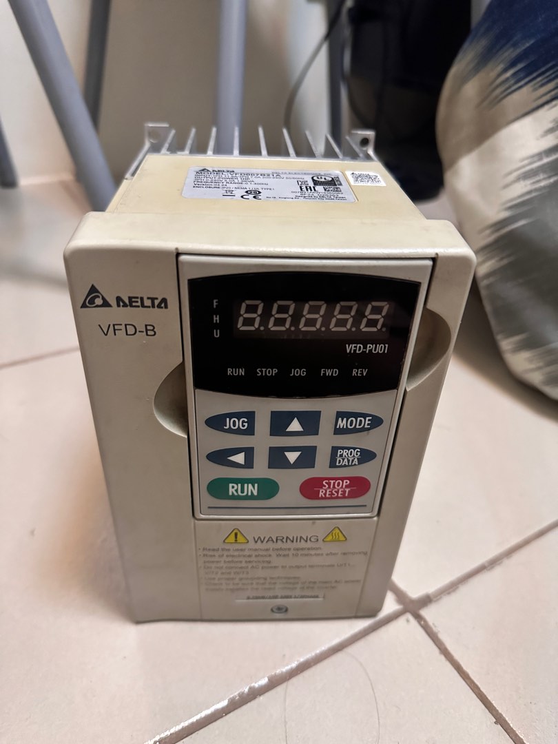 DELTA VFD 1HP, Commercial & Industrial, Industrial Equipment on Carousell