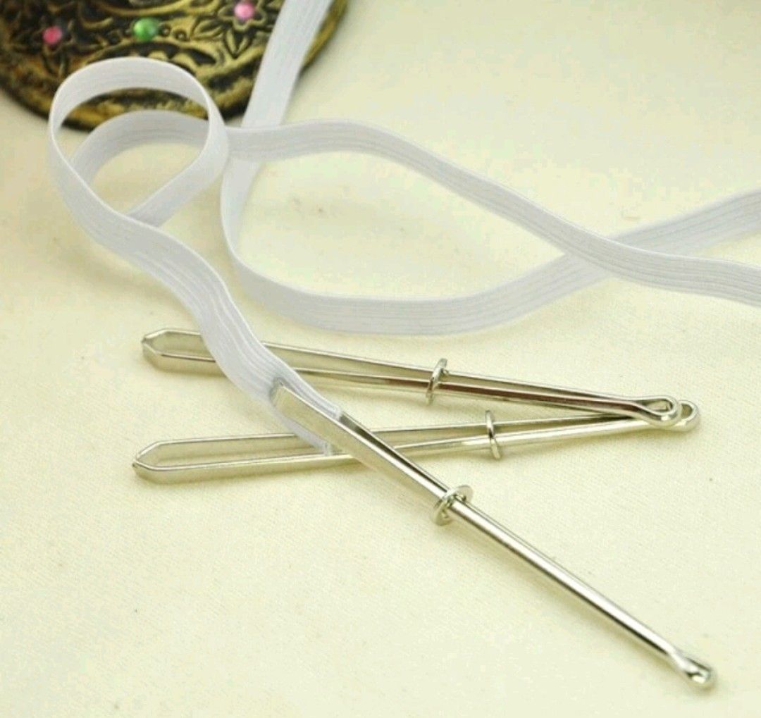 Elastic band wearing tool /threading clamp (for sewing), Furniture ...