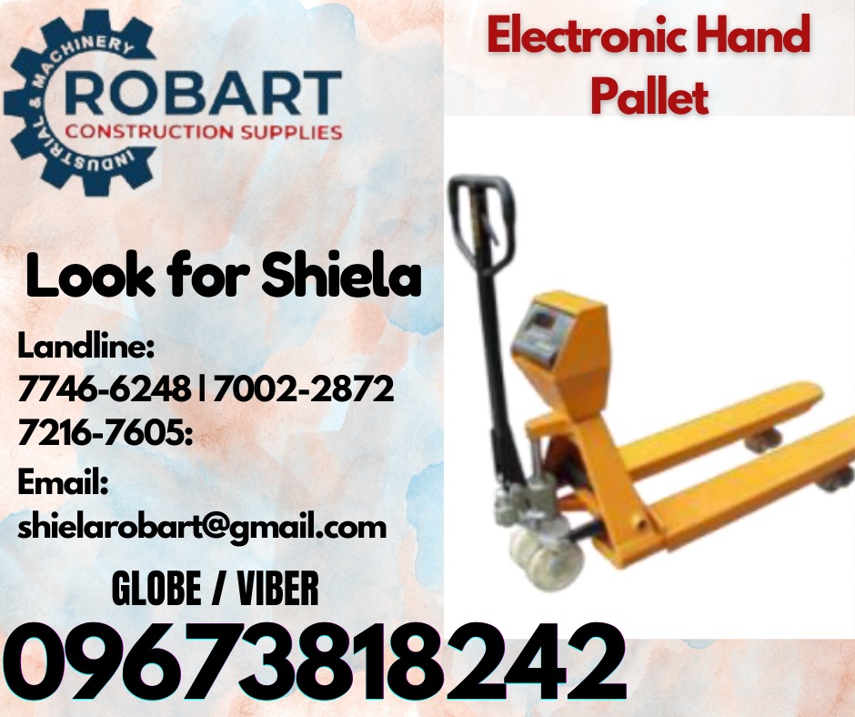 Electronic Hand Pallet, Commercial & Industrial, Construction Tools ...