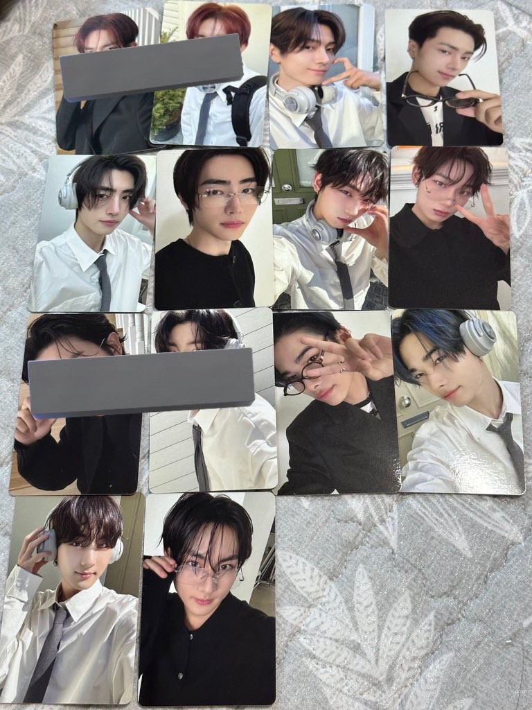 Enha Enhypen PC Photocard Jungwon Jay Sunghoon Sunoo Ni-Ki Dicon 2024 ...