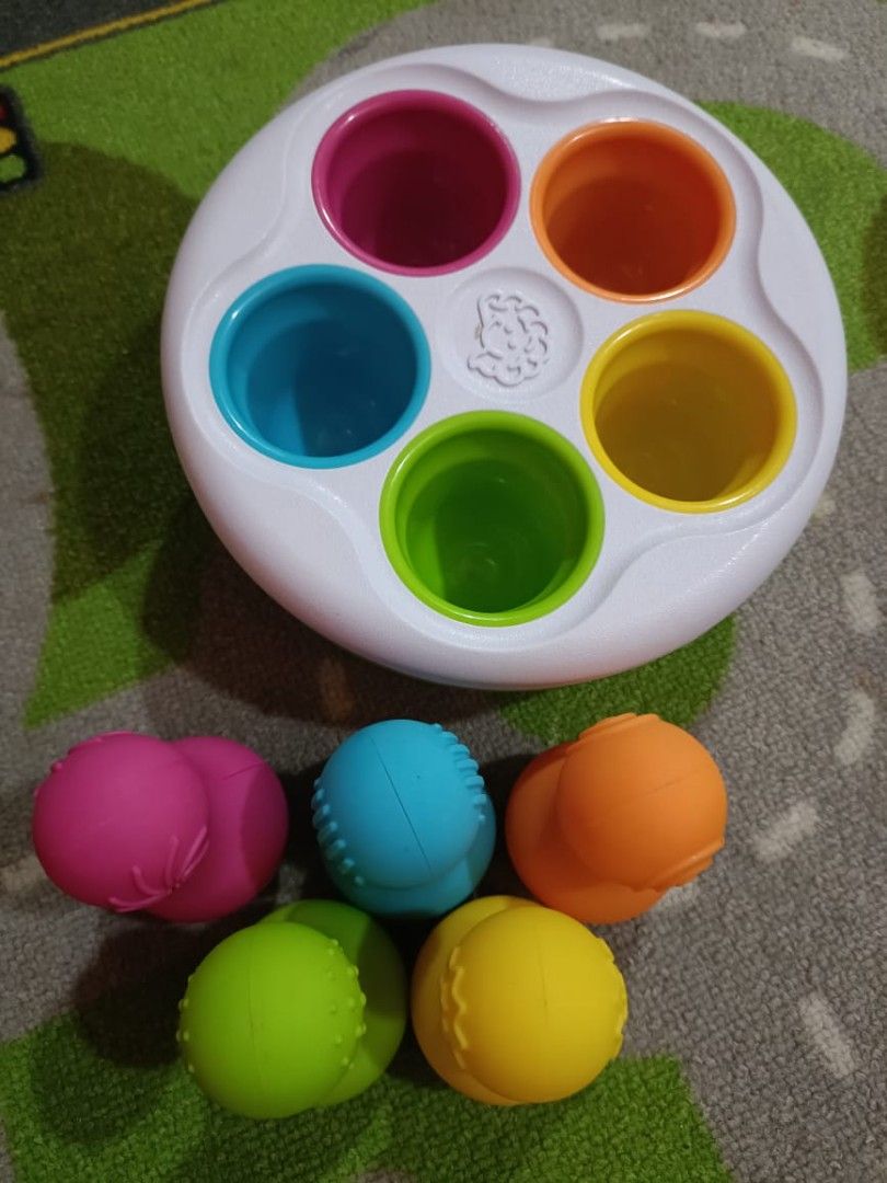 Fat Brain Toy - Spinny Pins, Hobbies & Toys, Toys & Games on Carousell