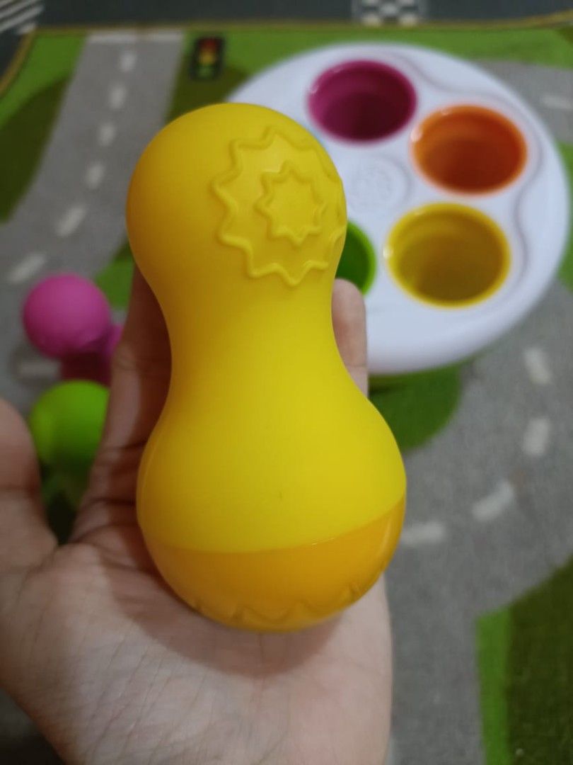 Fat Brain Toy - Spinny Pins, Hobbies & Toys, Toys & Games on Carousell