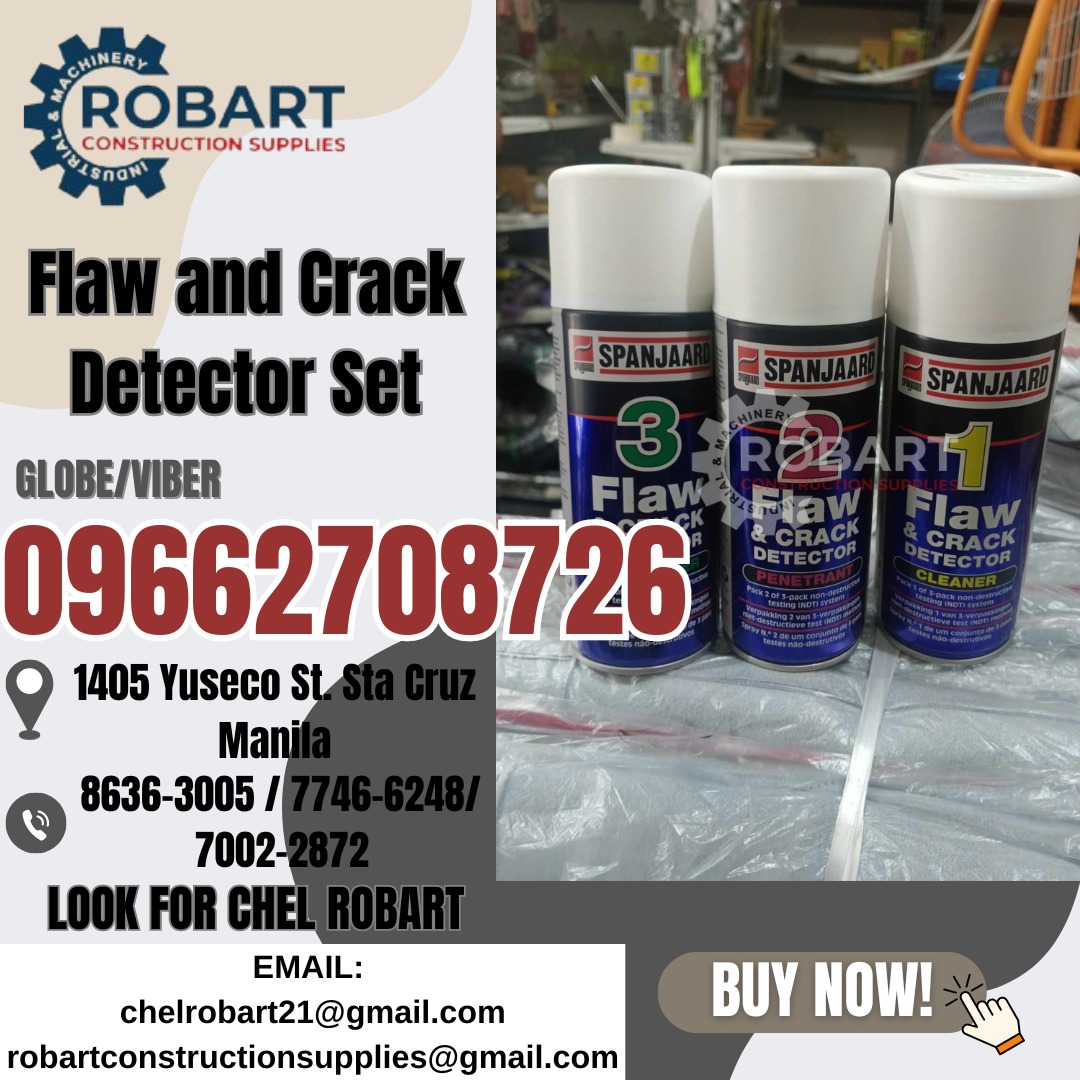 FLAW AND CRACK DETECTOR SET, Commercial & Industrial, Construction ...