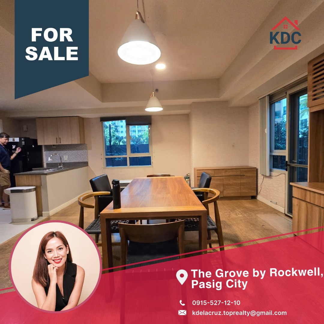 FOR SALE! Garden Unit in The Grove by Rockwell, Pasig City, Property, For Sale, Apartments ...