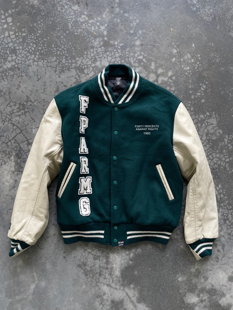 Forty Percents Against Rights “FPAR” Media Guerrilla Varsity Leather ...