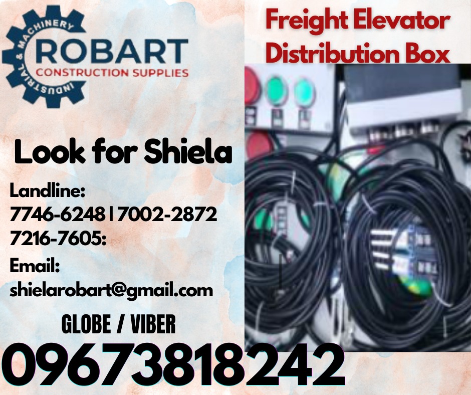 Freight Elevator Distribution Box, Commercial & Industrial ...