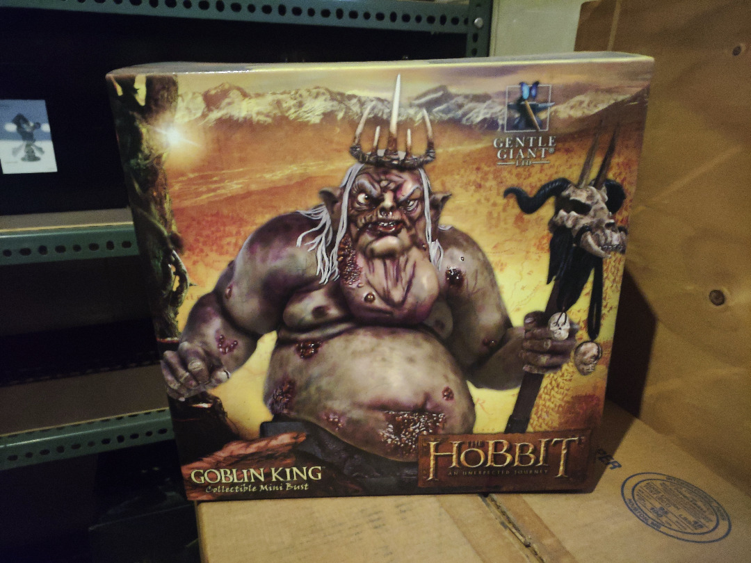 Gentle Giant The Hobbit Goblin King Bust Lord of the rings, Hobbies ...