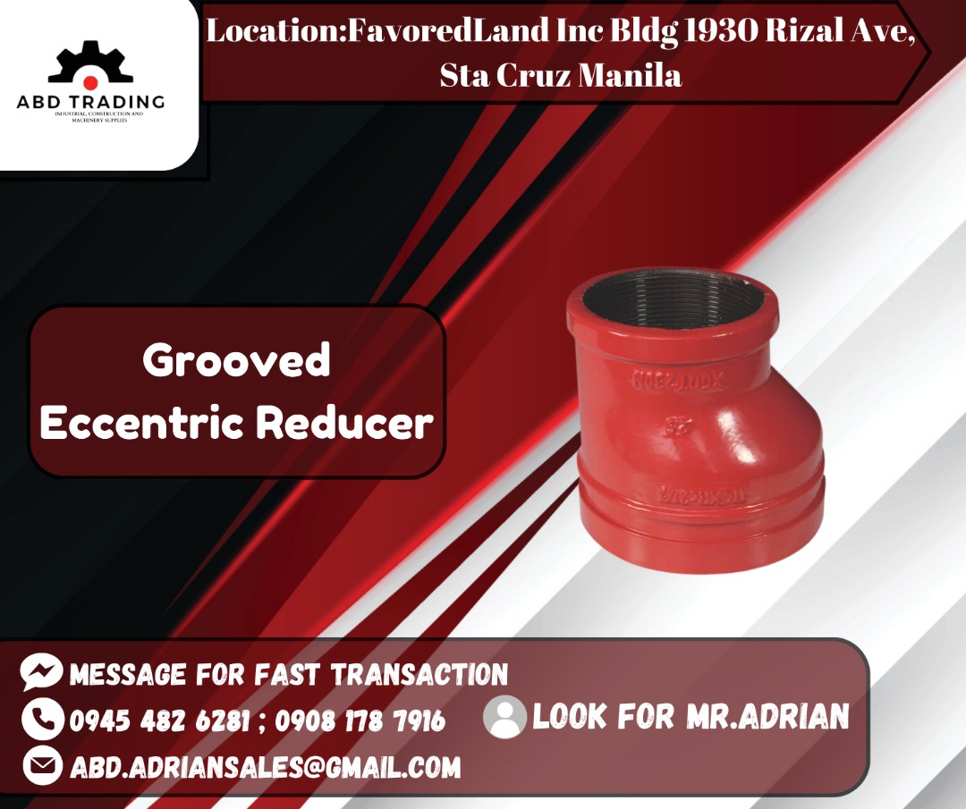 Grooved Eccentric Reducer, Commercial & Industrial, Construction ...