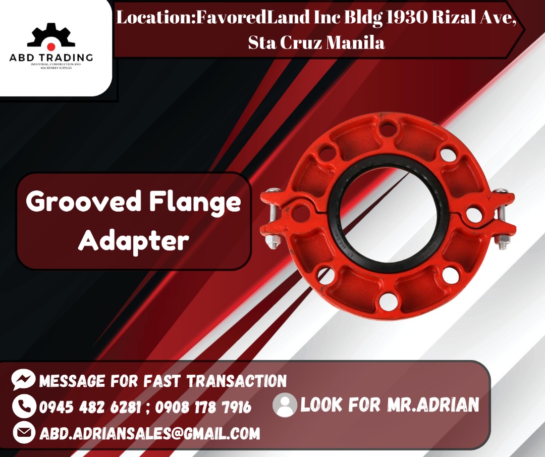 Grooved Flange Adapter, Commercial & Industrial, Construction ...