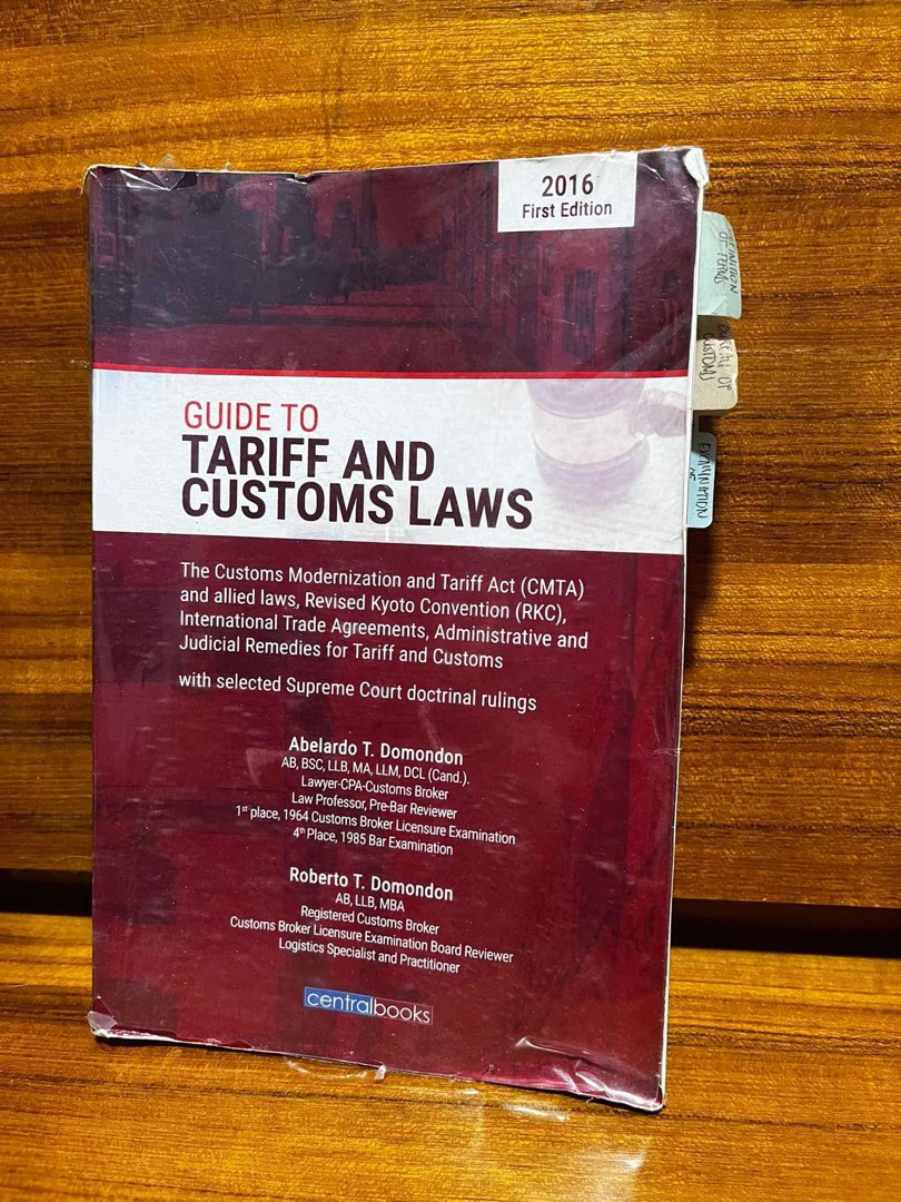 Guide to Tariff and Customs Laws, Hobbies & Toys, Books & Magazines ...