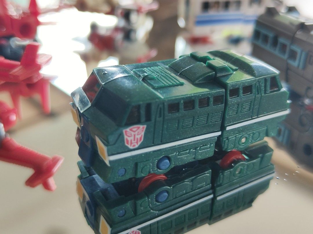 Hasbro Micromaster transformer railbot swindle, Hobbies & Toys, Toys ...