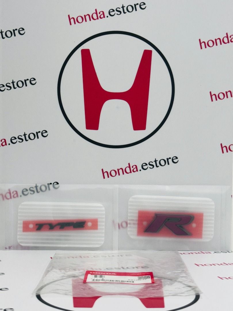 Honda Front Base Grille 'Type R' Emblem Civic FK8, Car Accessories ...