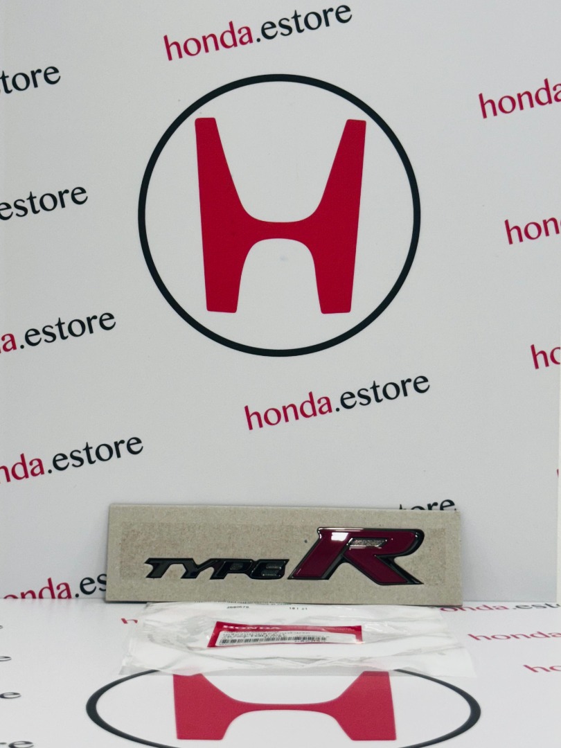Honda Rear 'Type R' Emblem, Car Accessories, Accessories on Carousell