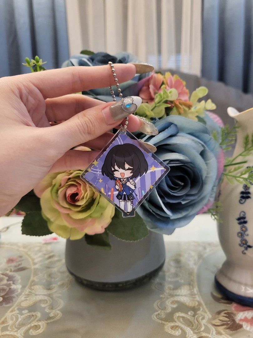Honkai Impact 3rd Seele Vollerei Acrylic Keychain, Hobbies & Toys, Toys ...