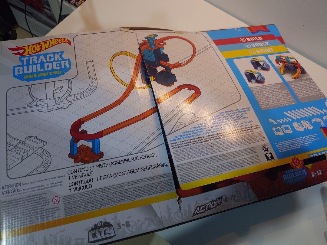 Hot wheels ultra booster track kit Trackset, Hobbies & Toys, Toys ...