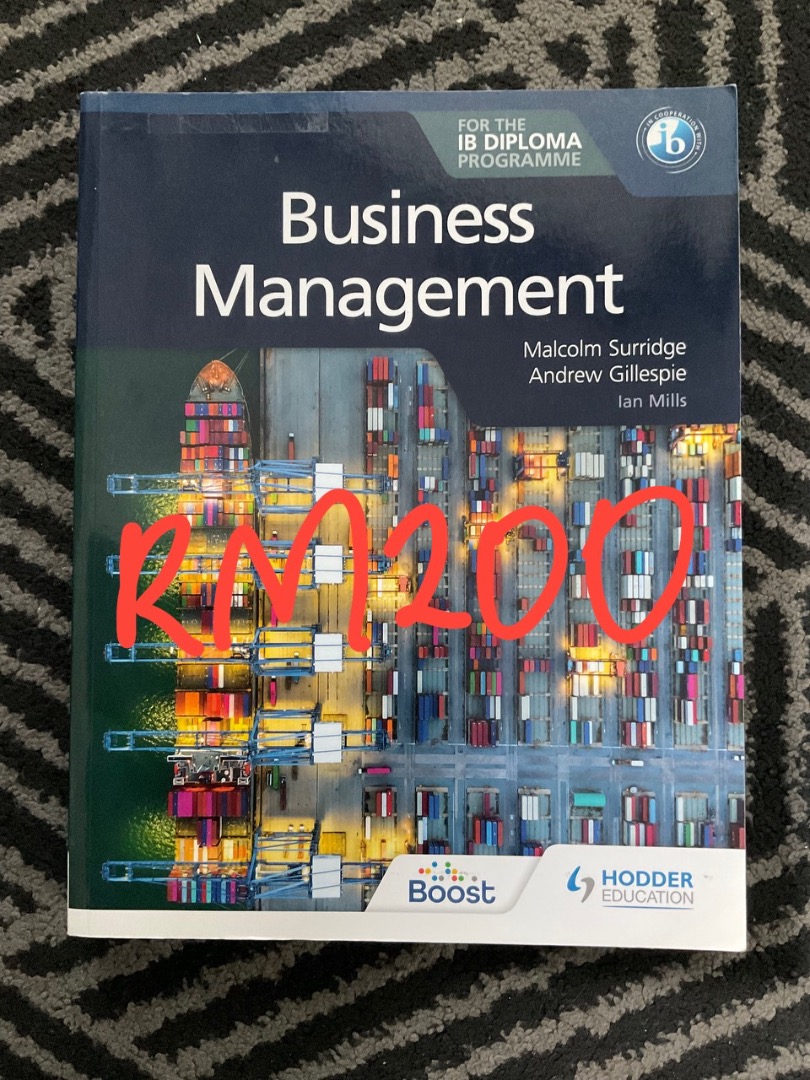 IB BUSINESS MANAGEMENT (BM) TEXTBOOK, Hobbies & Toys, Books & Magazines, Textbooks on Carousell