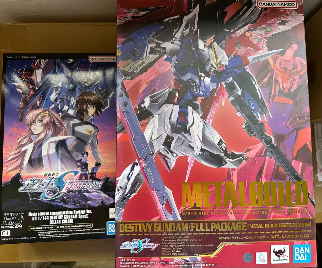 [INSTOCK] Gundam Seed Destiny - METAL BUILD Destiny Gundam (Full ...