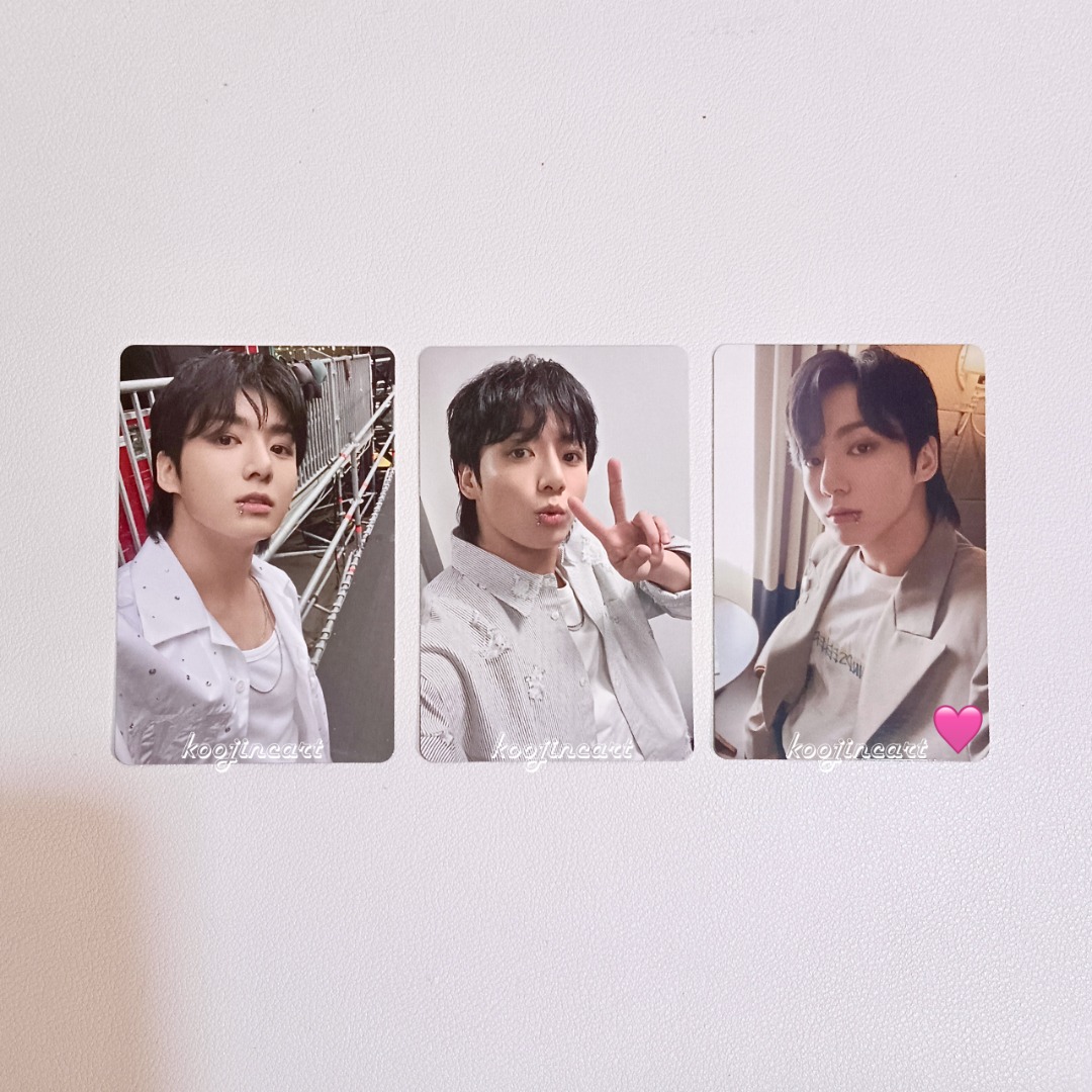 JK JPFC Lucky draw pc set onhand on hand wts lfb ph bts jungkook golden ...
