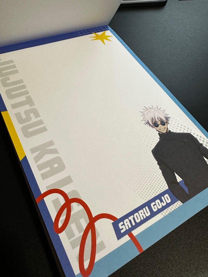 Jujutsu Kaisen JJK Thick Notepad, Hobbies & Toys, Stationery & Craft ...
