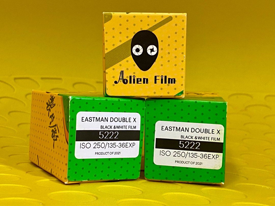Kodak Double-X 5222 black and white film ISO250 135/36 exp, Photography ...