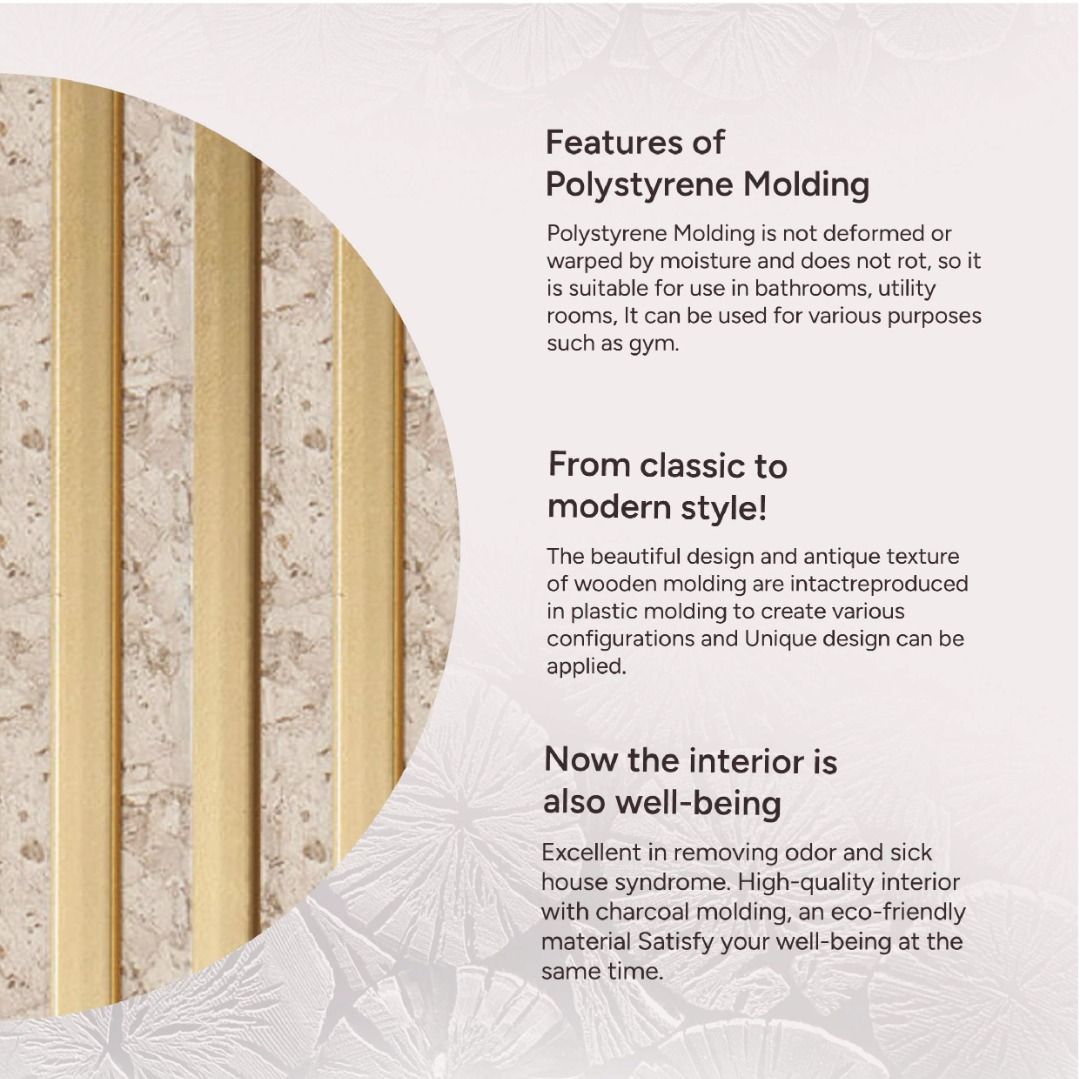KOREAN FLUTED PANEL, FLUTED PANEL ON THE WALL, CEILING FLUTED PANEL ...