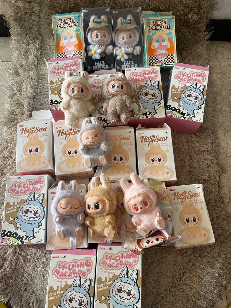 LABUBU HARGA BEDA-BEDA DAN SATUAN AUTHENTIC ONLY STOK TERBATAS SIAPA ...