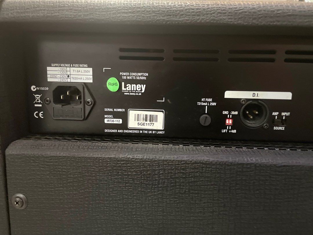 Laney All Tube Amp Guitar, Hobbies & Toys, Music & Media, Musical ...