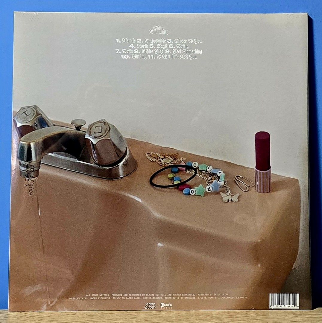 LP : Clairo - Immunity, Hobbies & Toys, Music & Media, Vinyls on Carousell