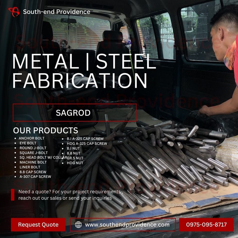 Made To Order Stud Bolt or Sag Rod and Threaded Rod or Anchor Rod ...