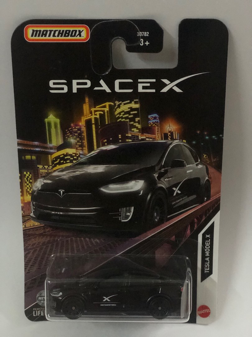 MATCHBOX SPACE X Tesla Model X Special Edition, Hobbies & Toys, Toys ...