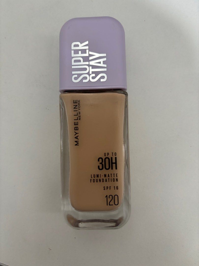 Maybelline Super Stay Foundation (color 120), Beauty & Personal Care ...
