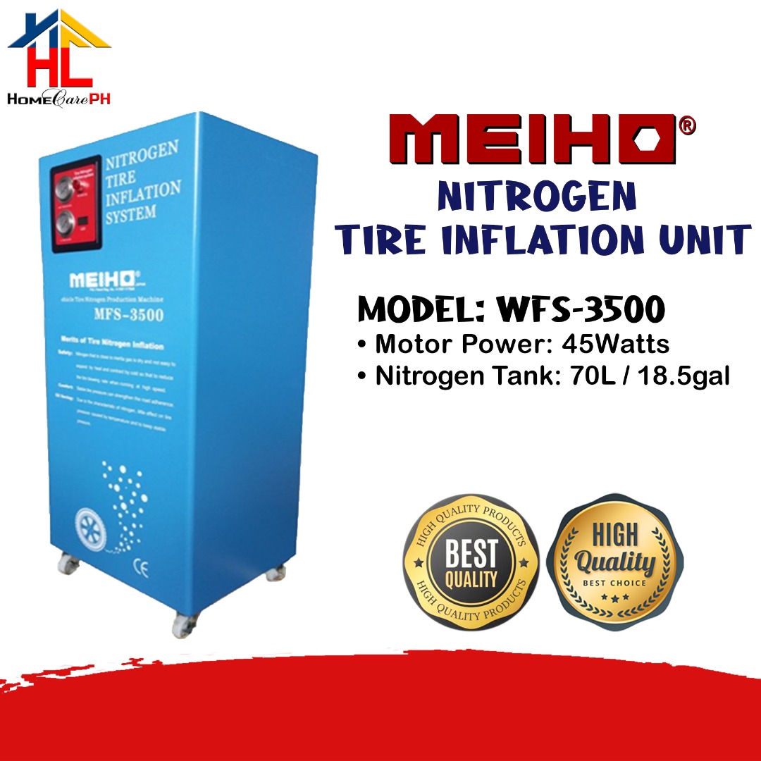 Meiho Nitrogen Tire Inflation Unit WFS-3500, Commercial & Industrial ...