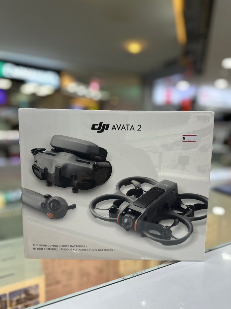 MERDEKA PROMOTION ..DJI AVATAR 2 FLY MORE COMBO 3 BATTERIES ...