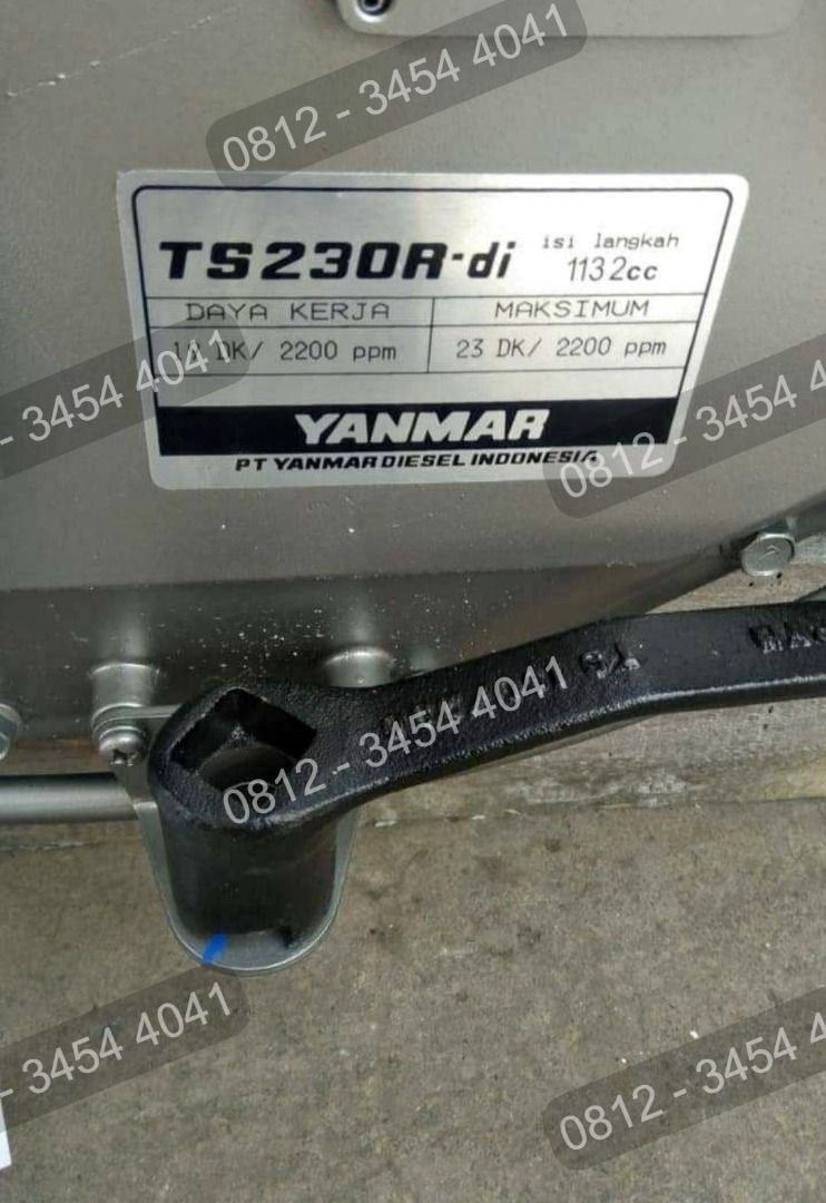 Mesin Diesel 23 pk Yanmar TS 230 R Penggerak Solar 23 Hp, Motor di Carousell