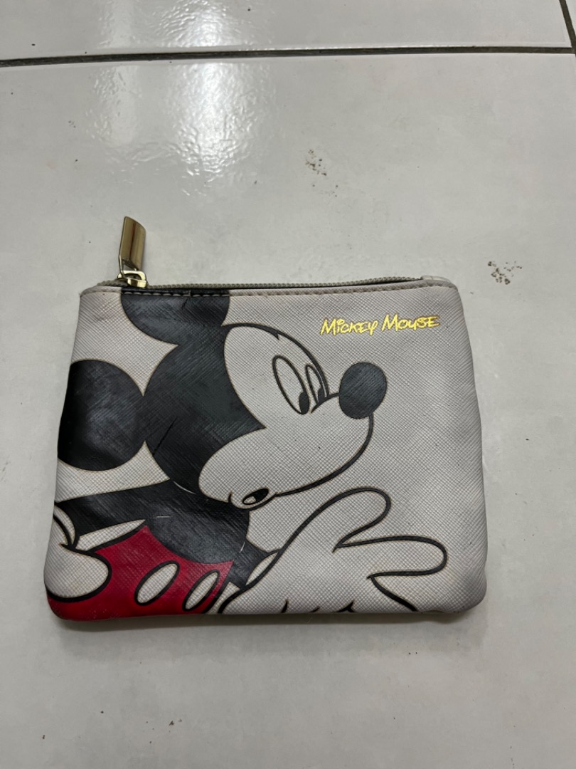 Mickey Mouse beg duit syiling, Women's Fashion, Bags & Wallets, Wallets ...