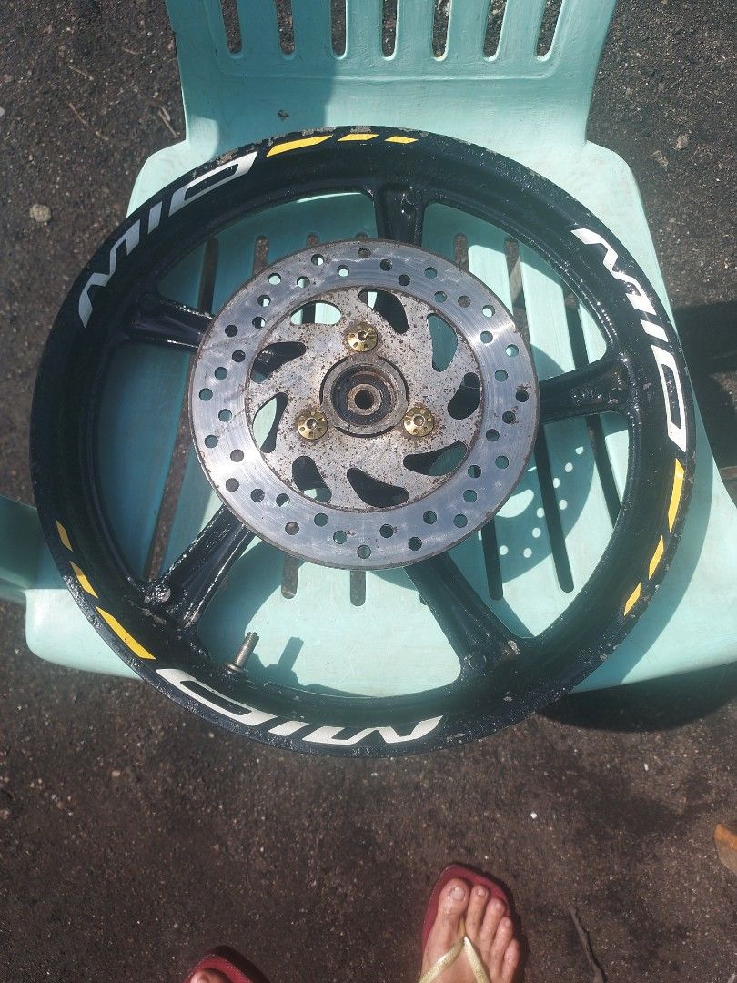 Mio i 125 mags, Motorbikes, Motorbike Parts & Accessories, Tires & Rims ...