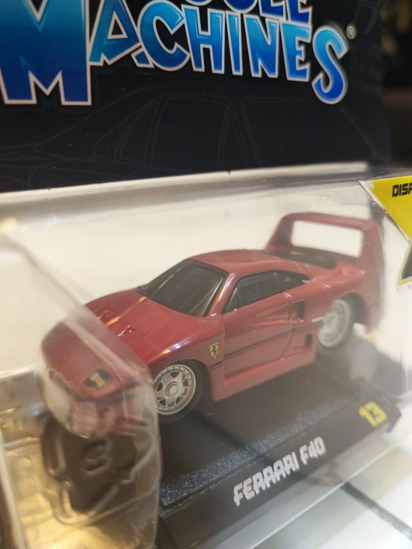 [MOSC][Muscle Machines] Ferrari F40 (Red), Hobbies & Toys, Toys & Games ...
