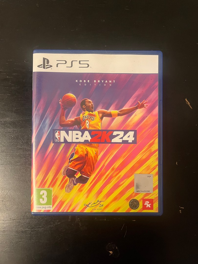 NBA 2K24 Kobe Bryant Edition - PS5 Disc, Video Gaming, Video Games, PlayStation on Carousell