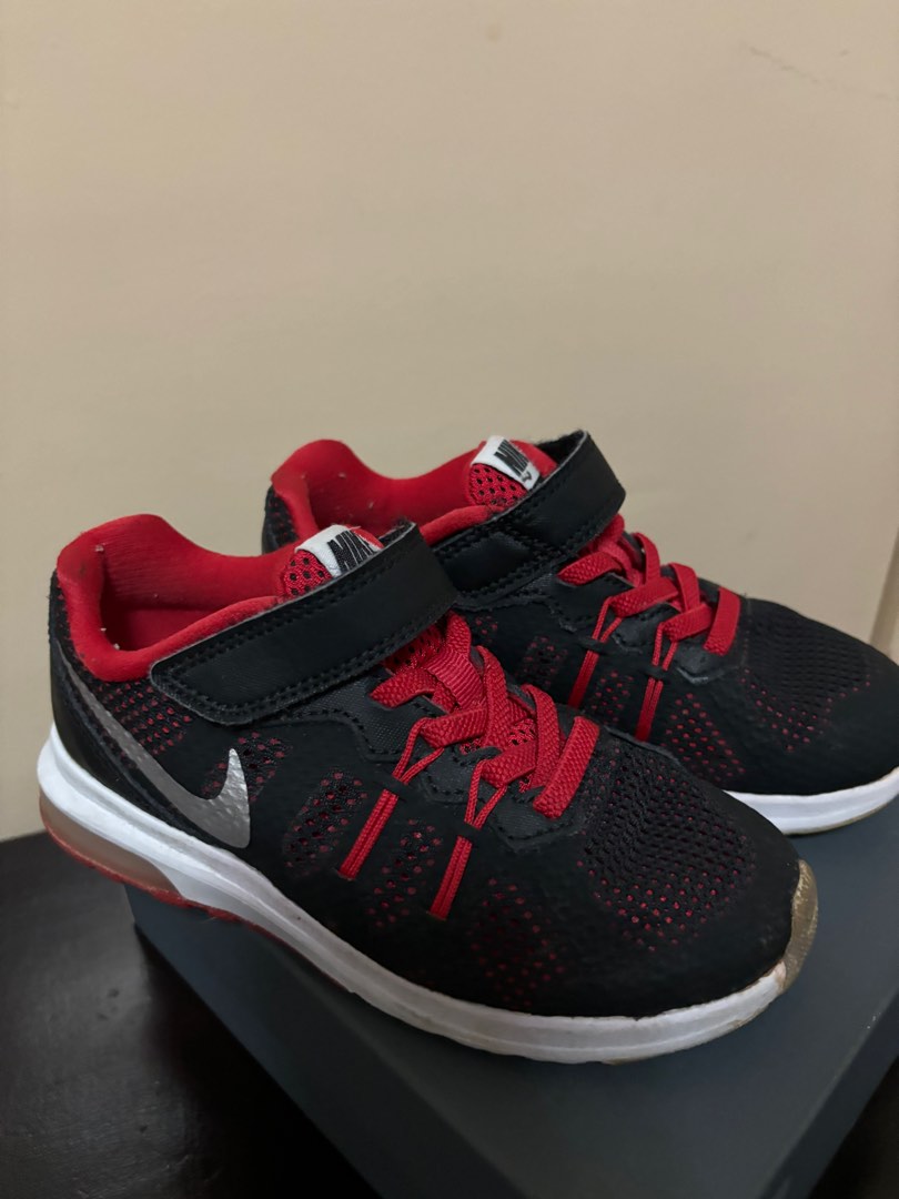 Nike Black & Red Shoes for Kids, Babies & Kids, Babies & Kids Fashion ...